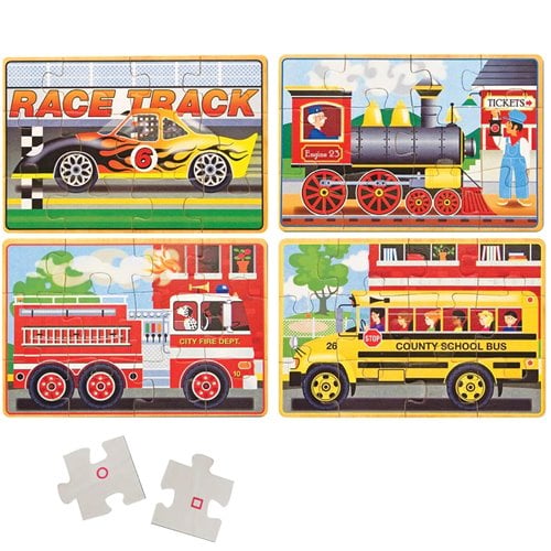 Vehicle Puzzles in a Box – Big Name Products