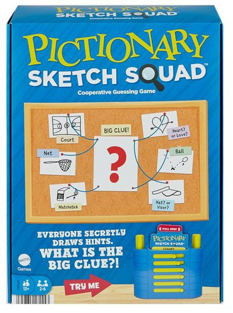Mattel Pictionary Sketch Squad – Big Name Products